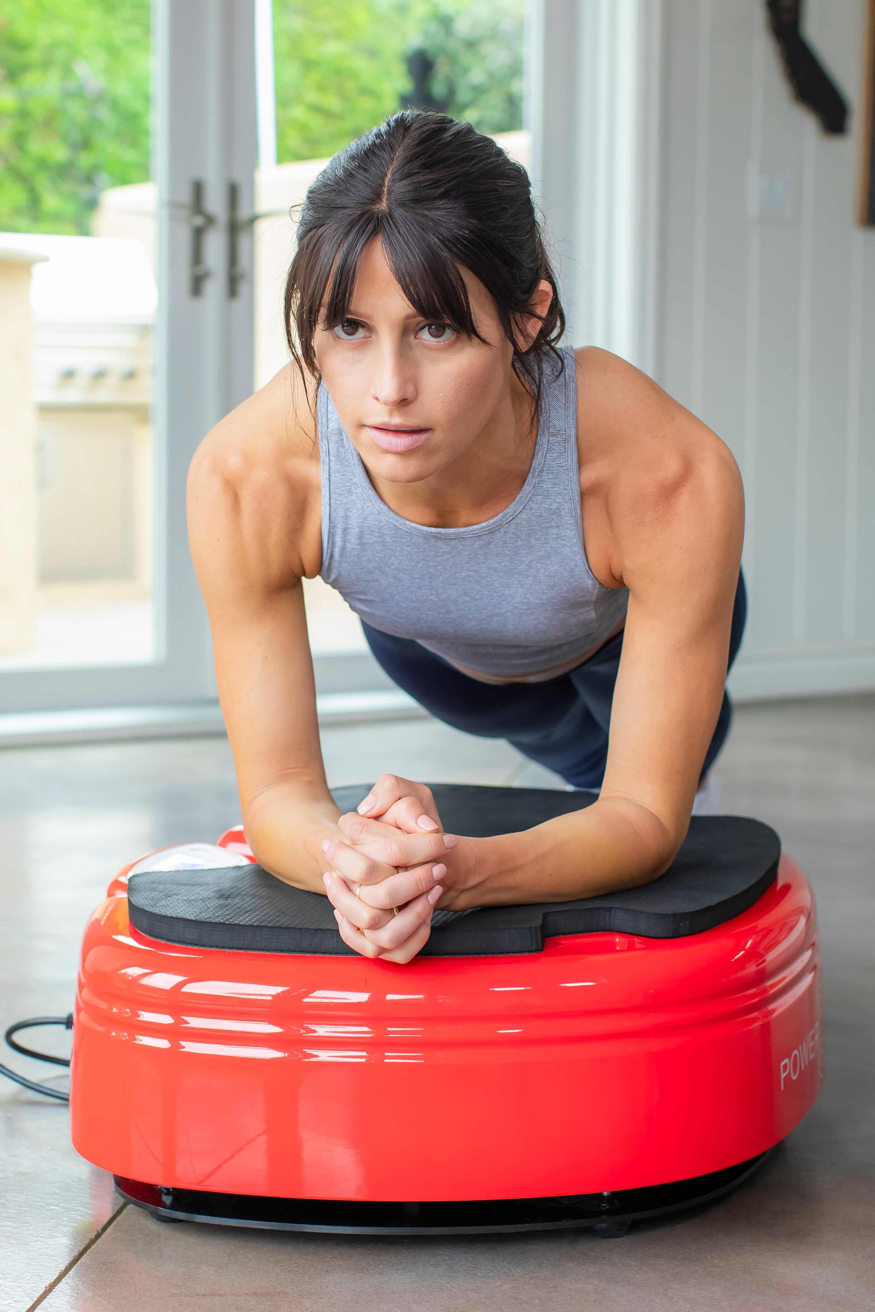 Power Plate Silver MOVE: Vibration Plate for At Home Workouts