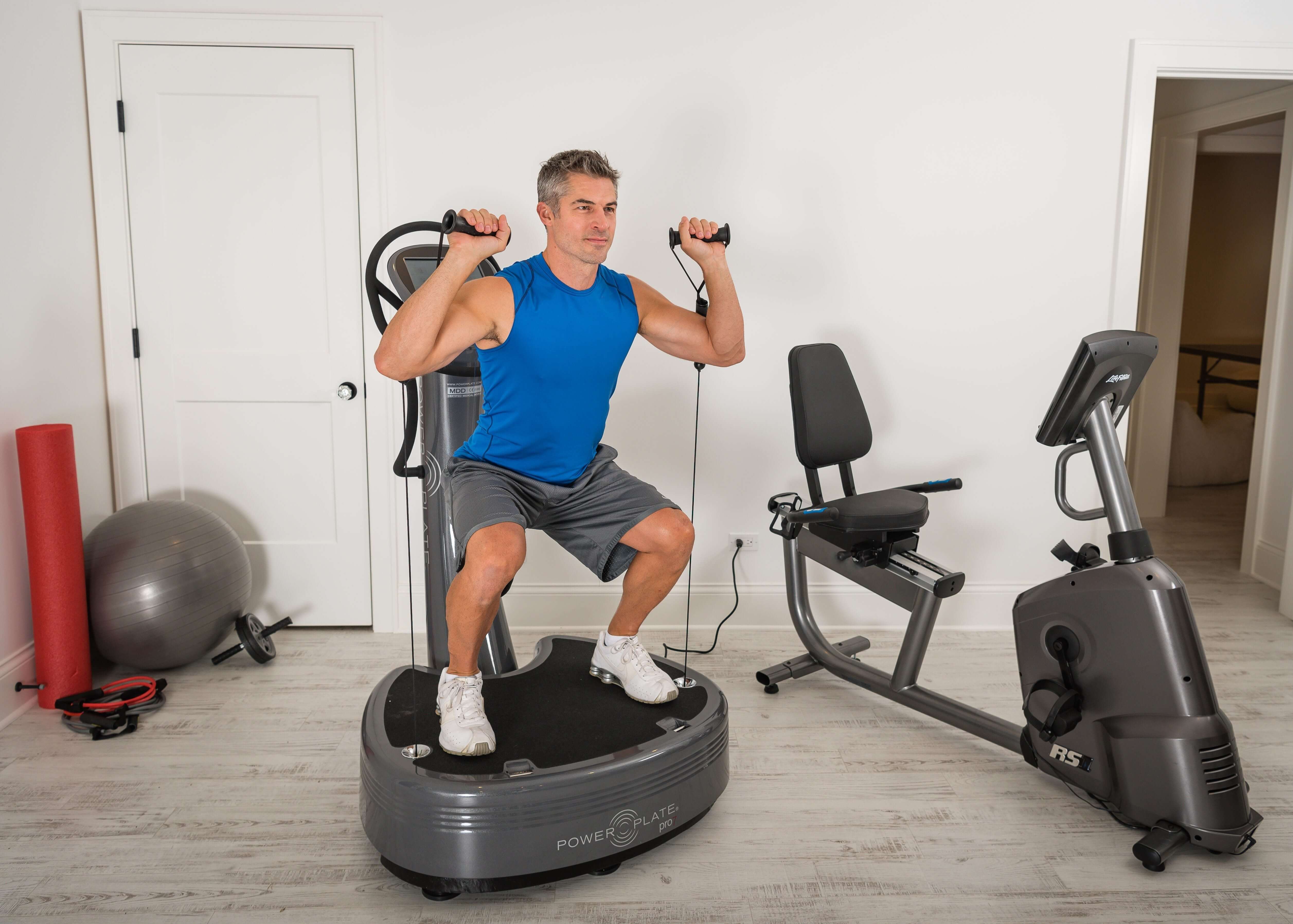 Power Plate Pro 7 Vibration Machine to Renew Muscles + Joints