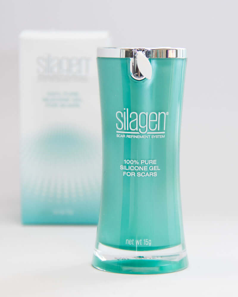 Silagen Scar Treatment - Medical-Grade Silicone Gel & Strips